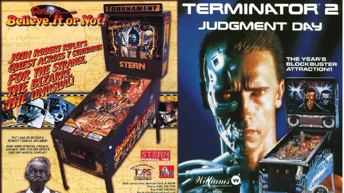 Découvrez les meilleurs flippers vintage en tant qu'objets de ...