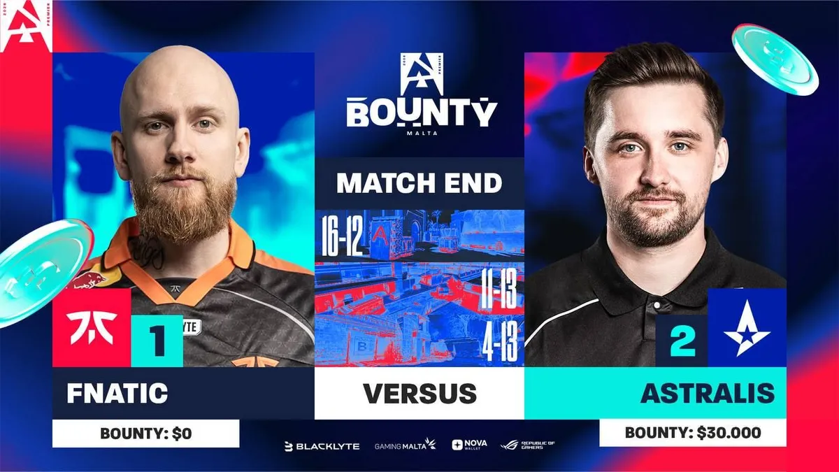 Astralis élimine fnatic du BLAST Bounty Winter 2026 : Closed Qualifier ...