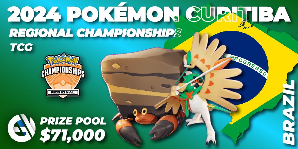 2024 Pokémon Curitiba Regional Championships Tcg 🎮 Pokemon Tournoi 📅