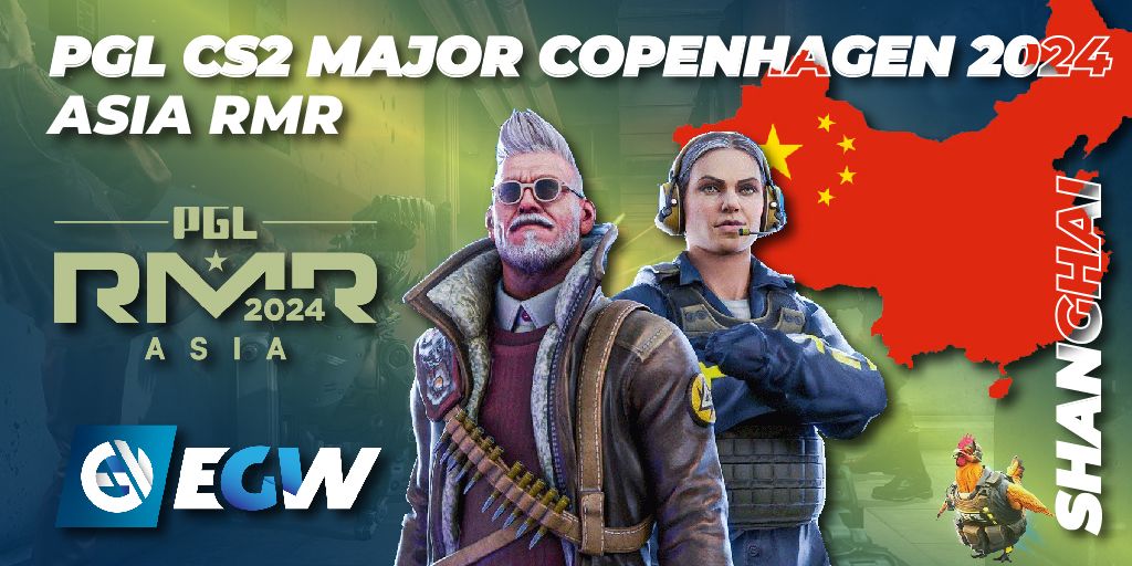 PGL CS2 Major Copenhagen 2024 East Asia RMR Closed Qualifier 🎮 Counter-Strike (CS2) tournoi 📅 ...