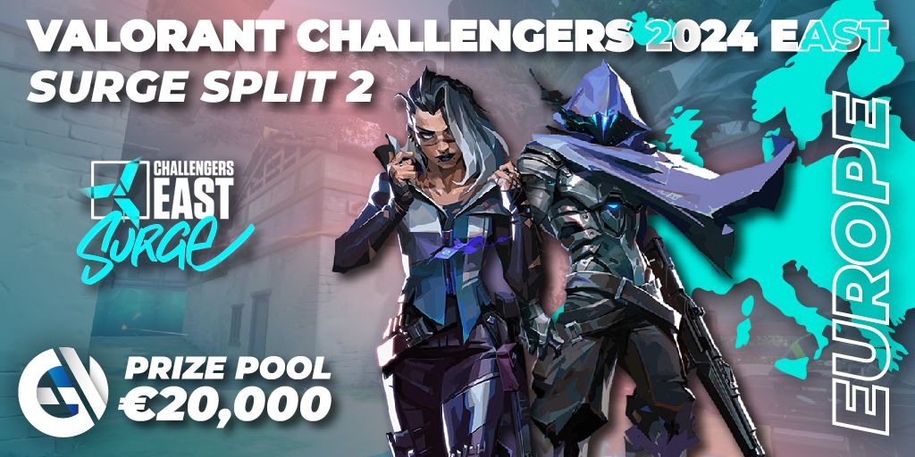 VALORANT Challengers 2024 East: Surge Split 2 🎮 VALORANT tournoi 📅 Calendrier des matchs sur ...